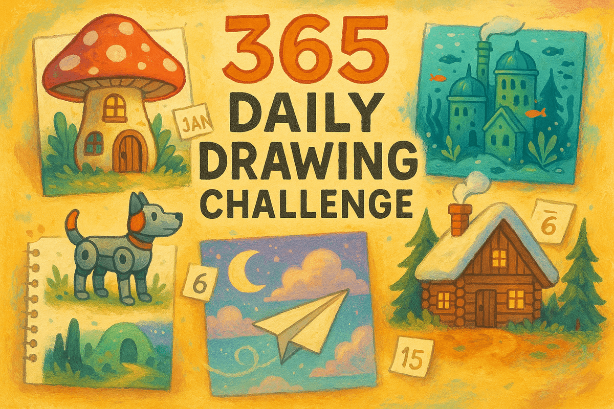 DrawingPrompts | Daily Creative Ideas for Artists of All Levels